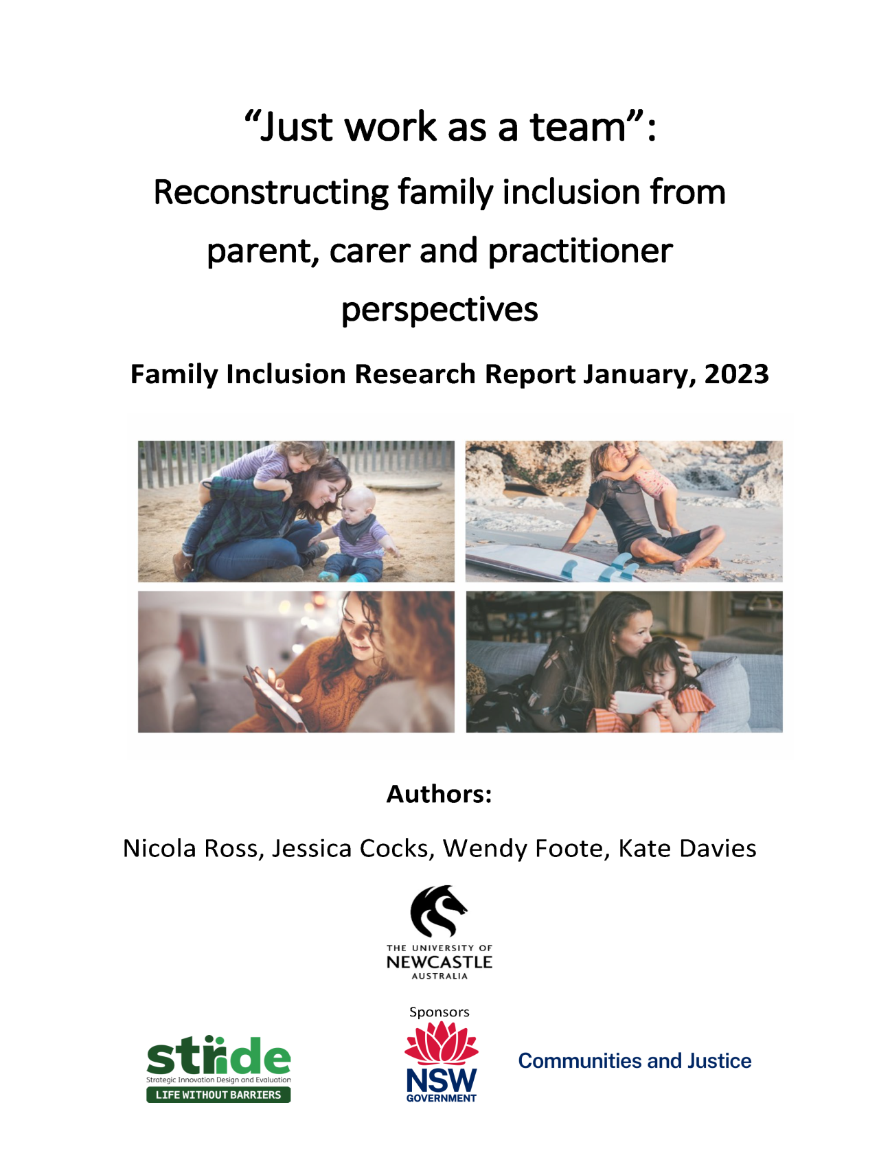 Our Documents - Family Inclusion Strategies in the Hunter